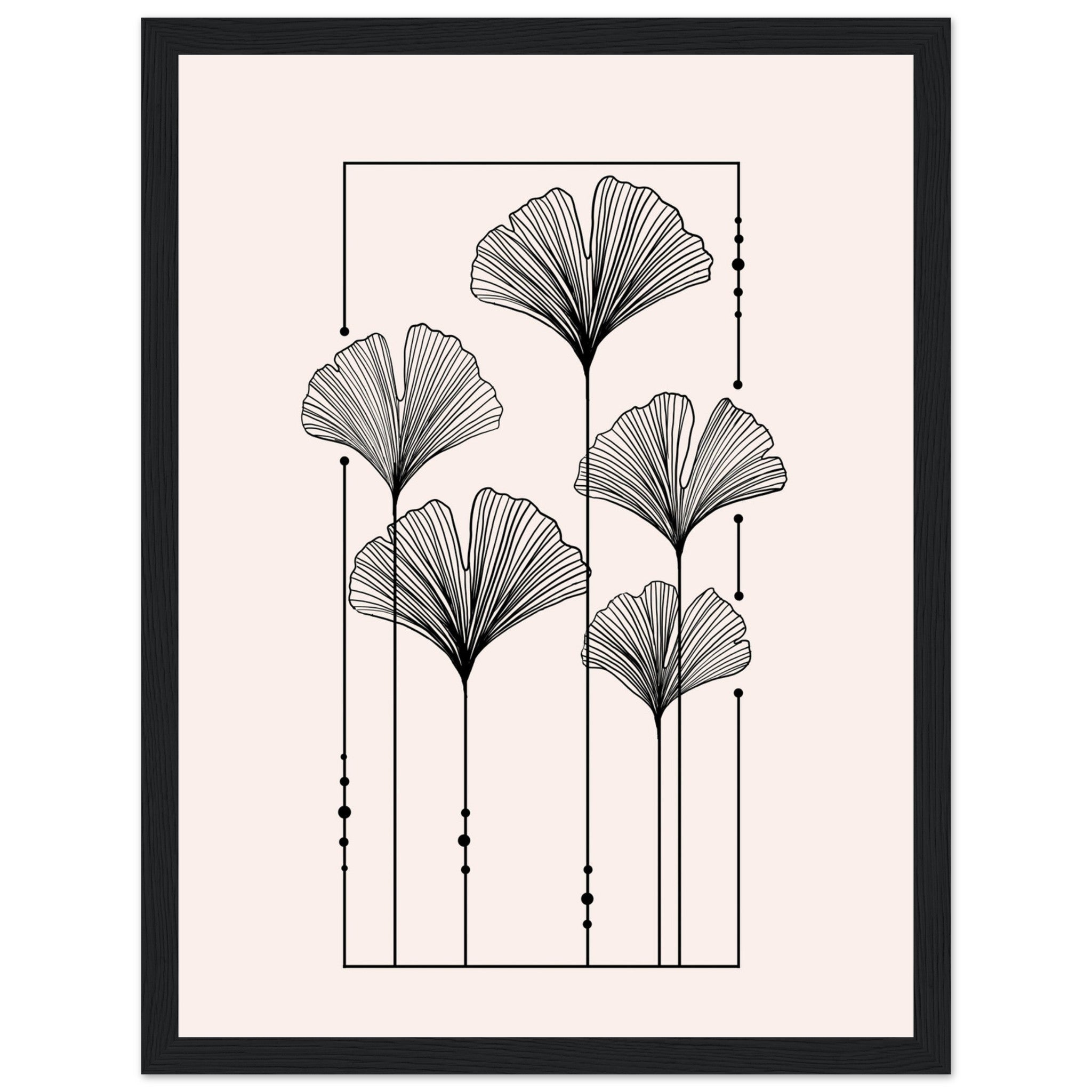 Lámina decorativa para enmarcar CUADRO FLOR SEVILLA 50x70 cm | Leroy Merlin