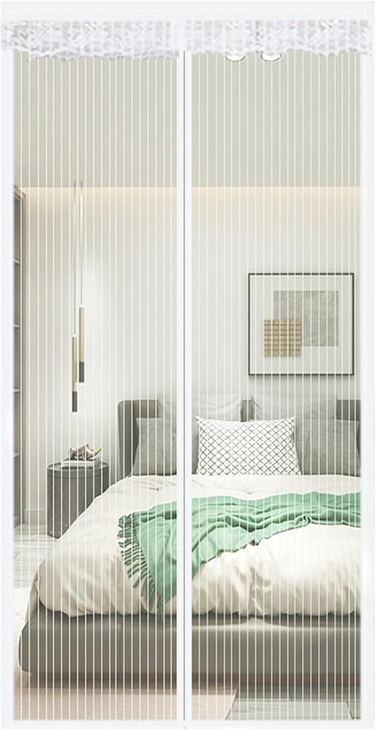 Insect Protection Fly Screen Balcony Door Magnetic 120 x 210 cm Insect ...