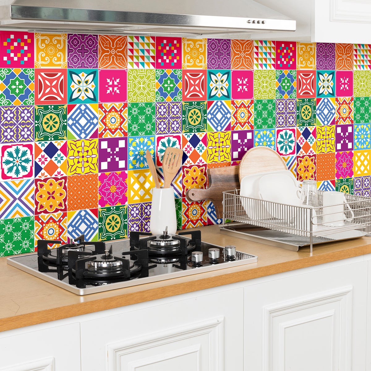 30 adesivi piastrelle di cemento azulejos roberta - Sticker adesivo ...