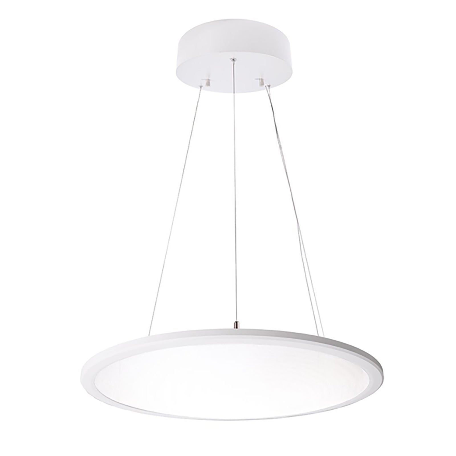 Luminaire LED 50W lampe pendante cercle moderne dimmable diffuseur ...