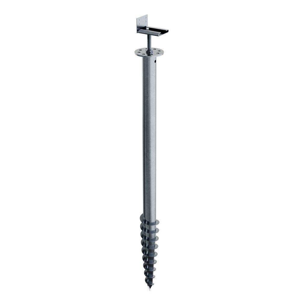Vis de Fondation SPIRAL - Pour Terrasse Bois - Hauteur : 120 cm ...