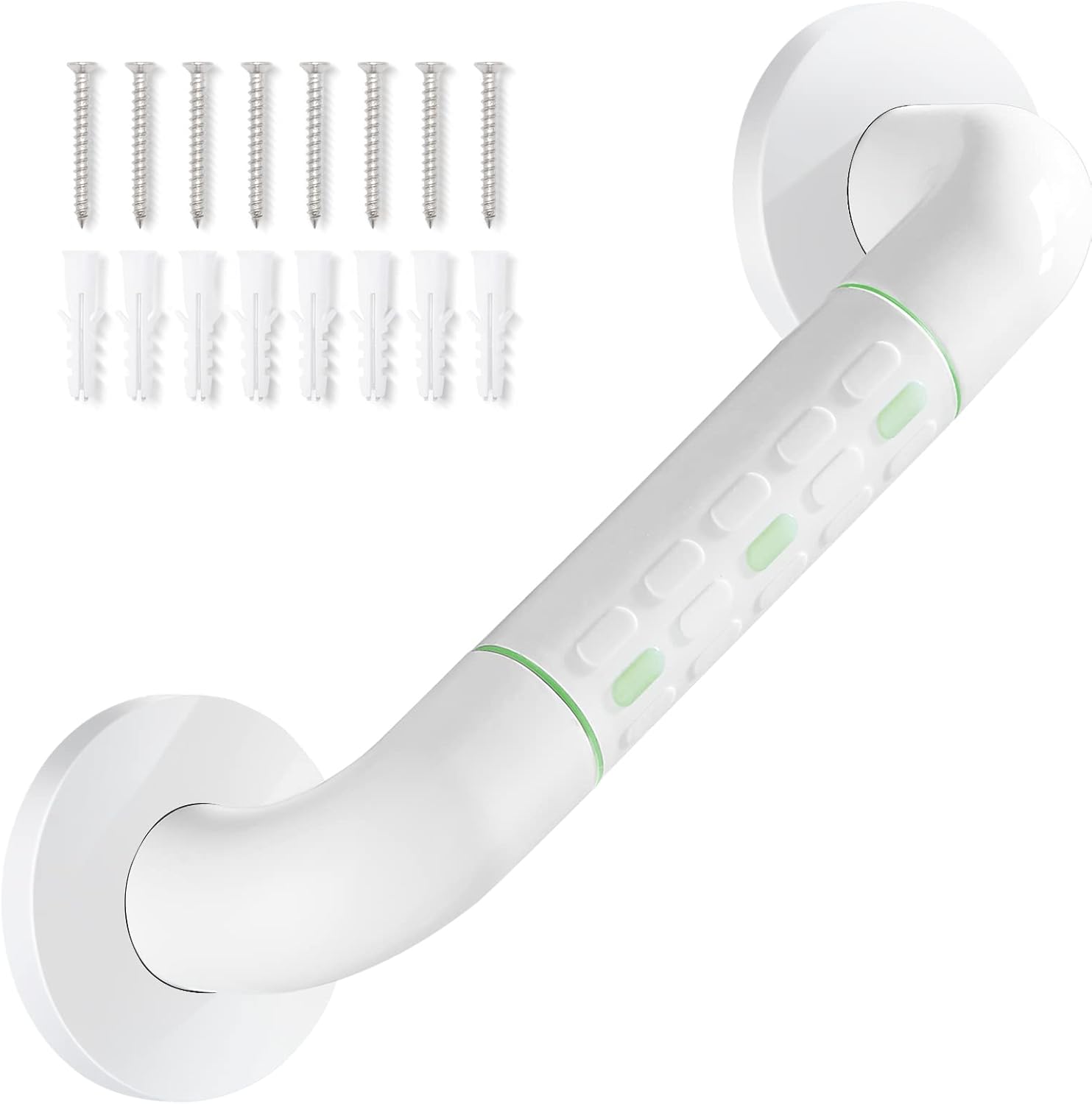Barre d'appui de salle de bain blanche antidérapante 30 cm | Leroy Merlin