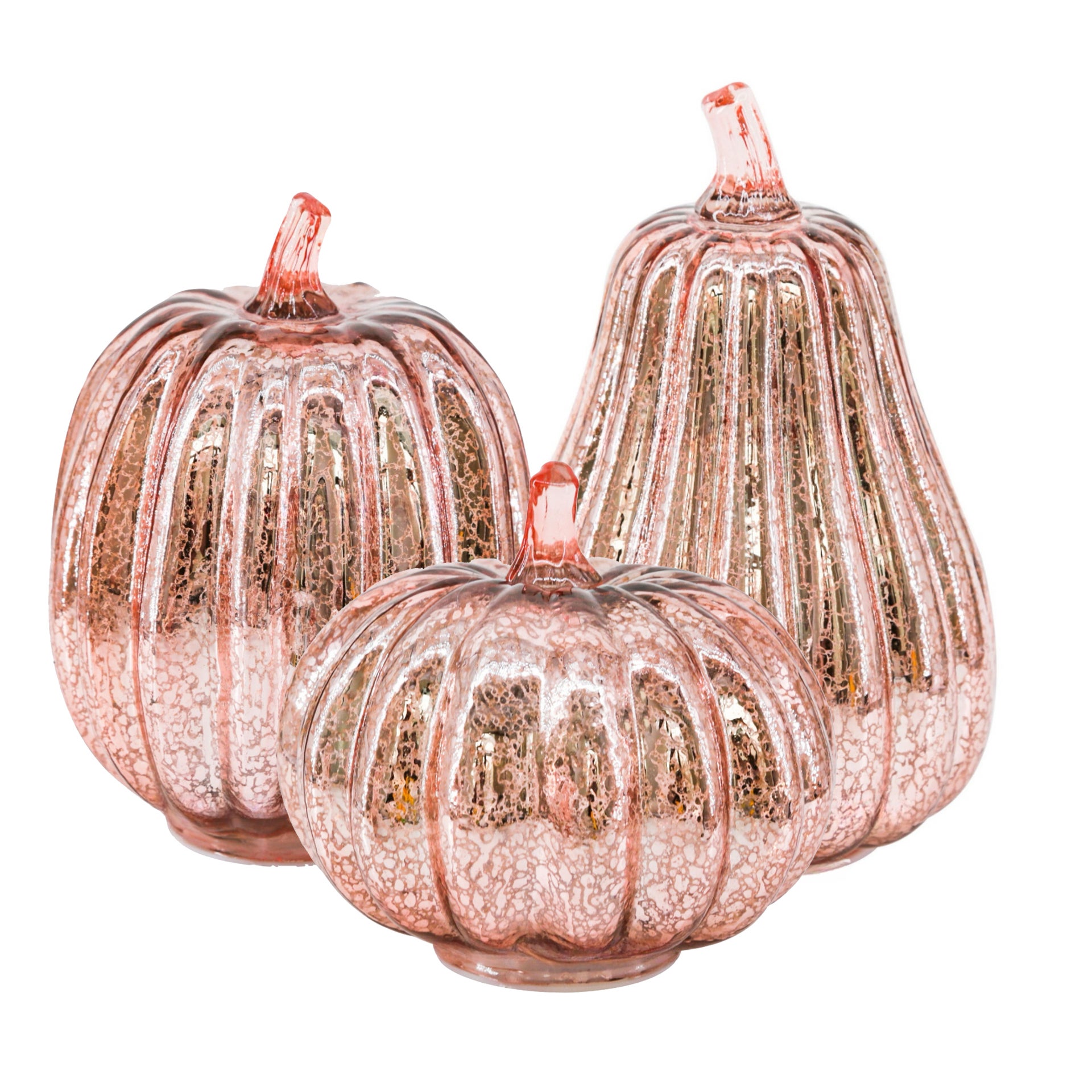 3 calabazas decorativas de otoño, elegantes luces de calabaza de ...