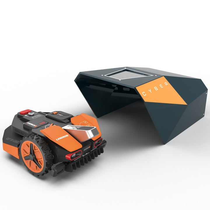 Garaje para robot cortacésped Idea Mower Cyber Vision antracita/naranja ...