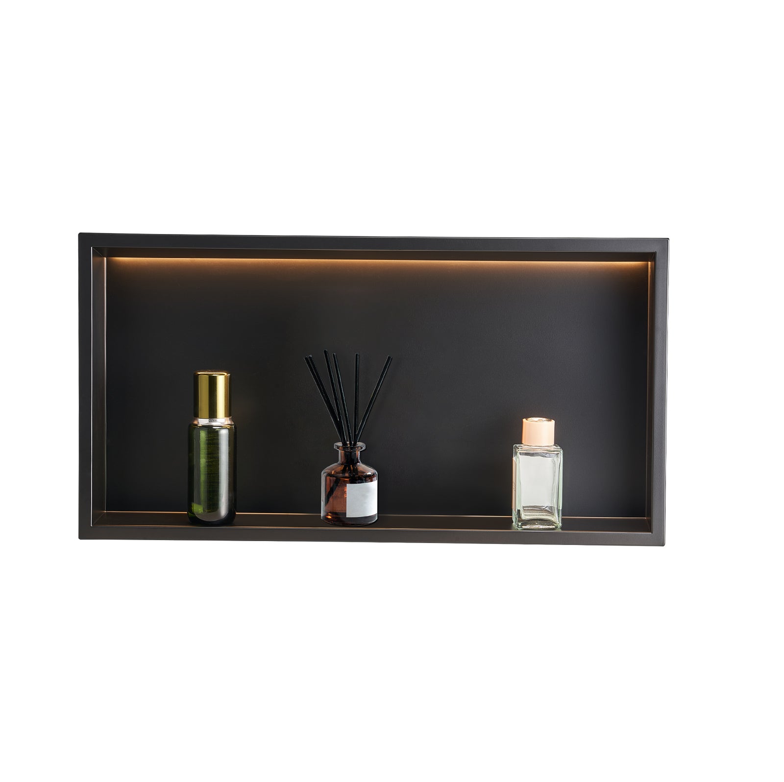 Nicho de Ducha con Luz LED VEVOR, 13 x 25 x 4 Pulgadas, Acero ...