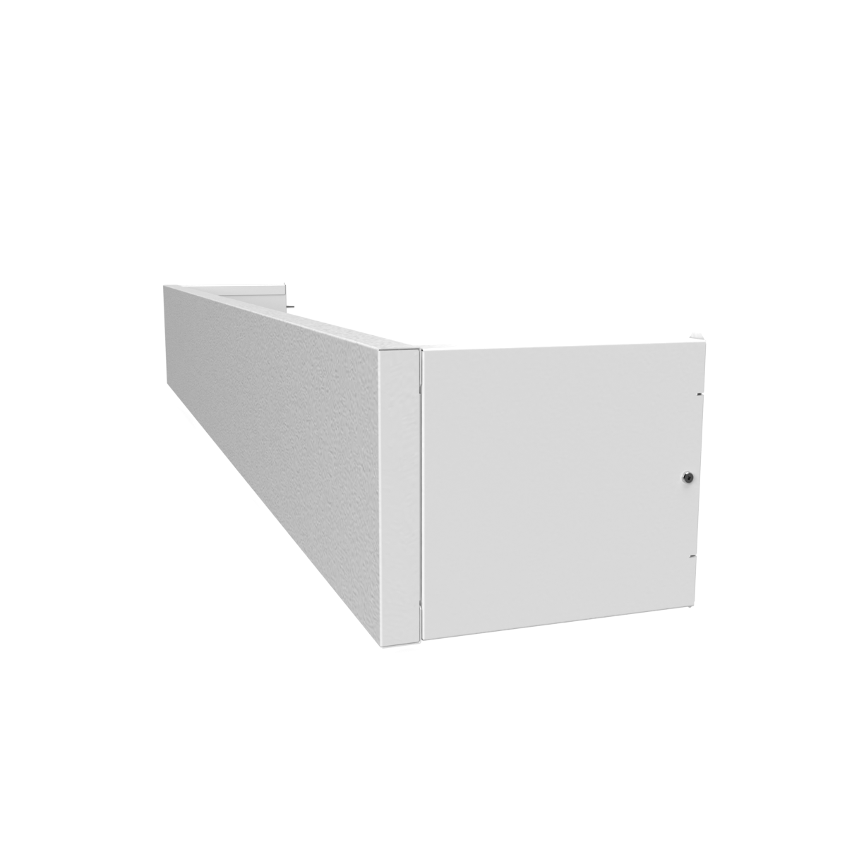Cache coffre volet roulant 400 cm ATOLE - Blanc RAL9010 | Leroy Merlin
