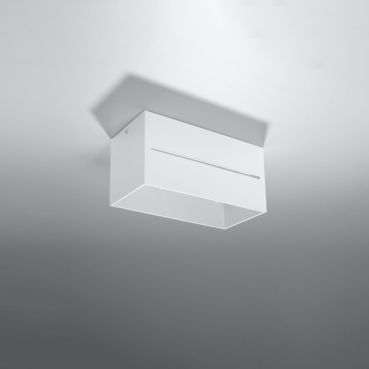 Plafon ZORBO MAXI biały LED 4000K - 20x10x10cm Sollux - Leroy Merlin