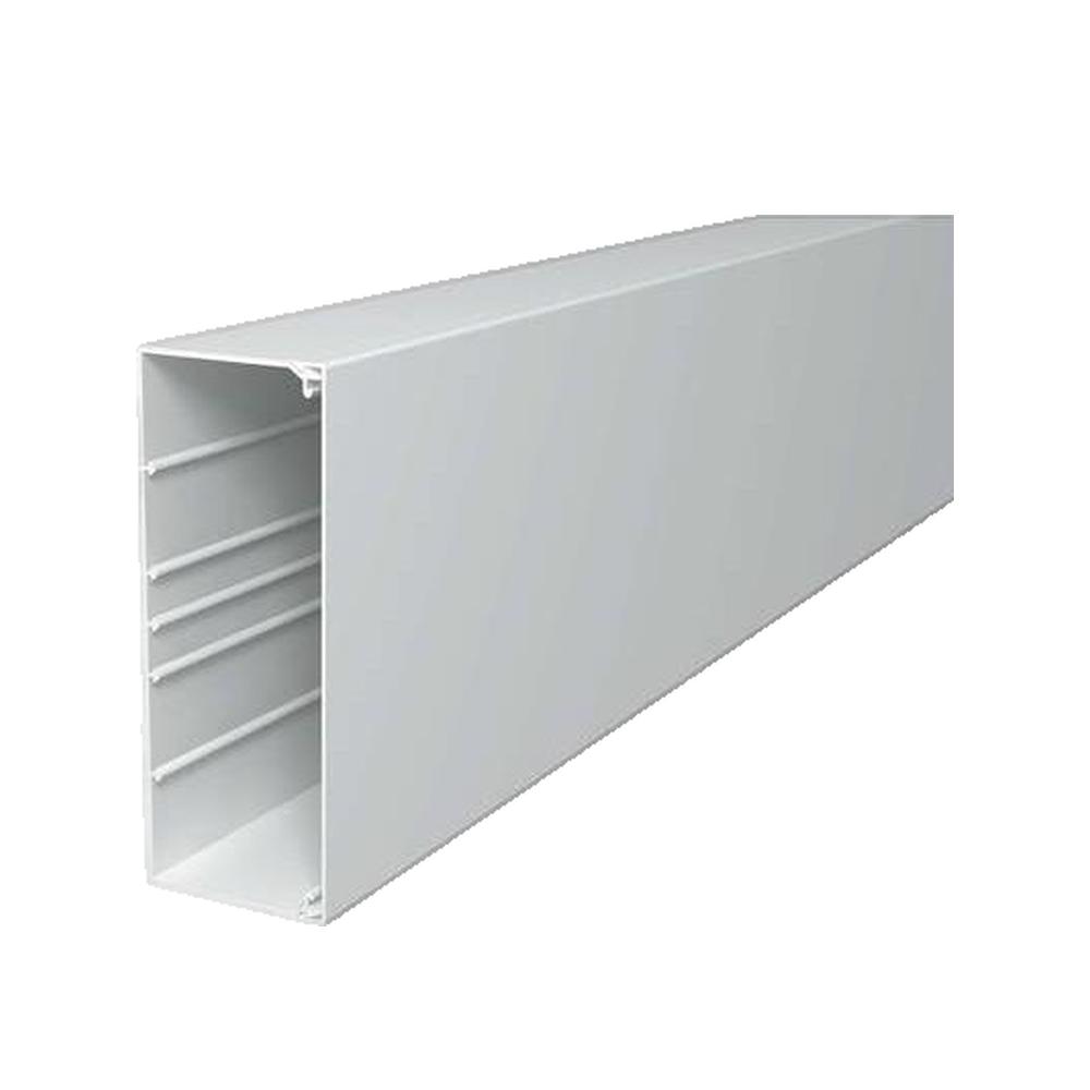 Goulotte OBO Bettermann PVC blanc 2000x210x80 mm | Leroy Merlin