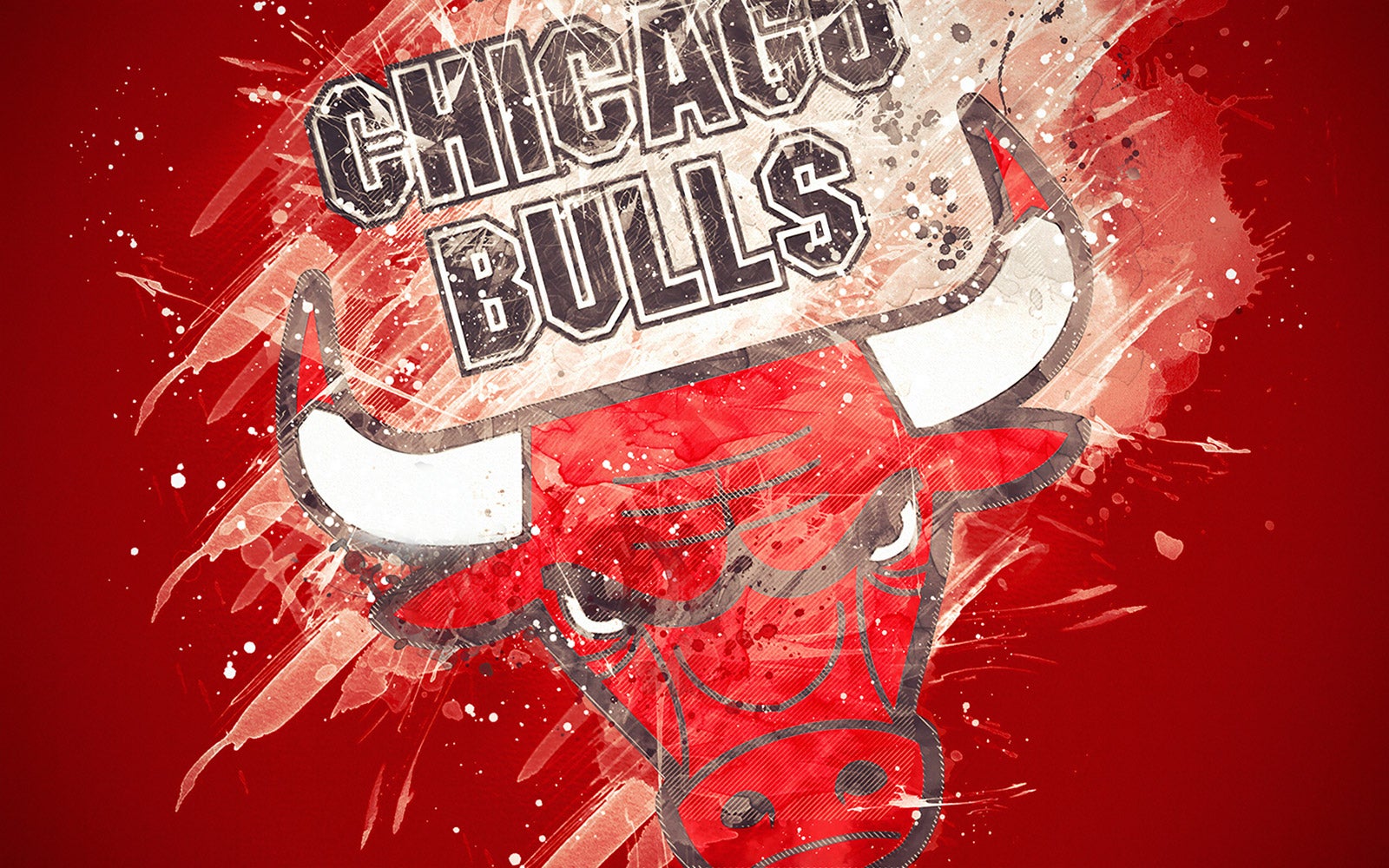 Papier peint panoramique Basket / Basket-ball - Chicago Bulls ...