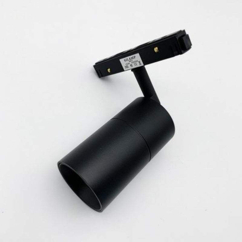 Spot LED sur Rail Magnétique 48V 15W Orientable NOIR - Blanc Neutre ...