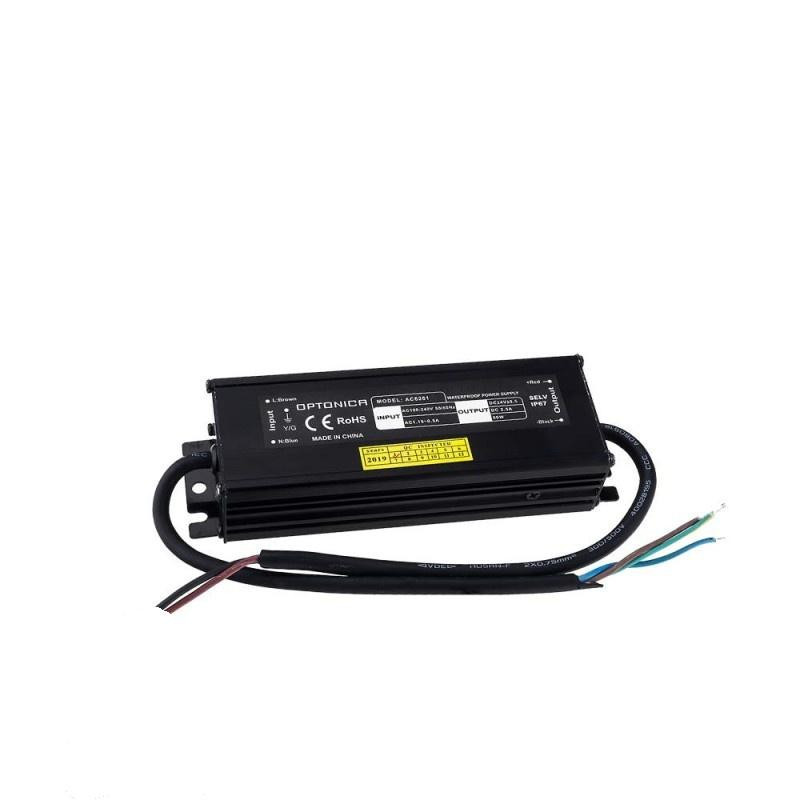 Alimentation LED DC24V 60W 2.5A Étanche IP67 | Leroy Merlin