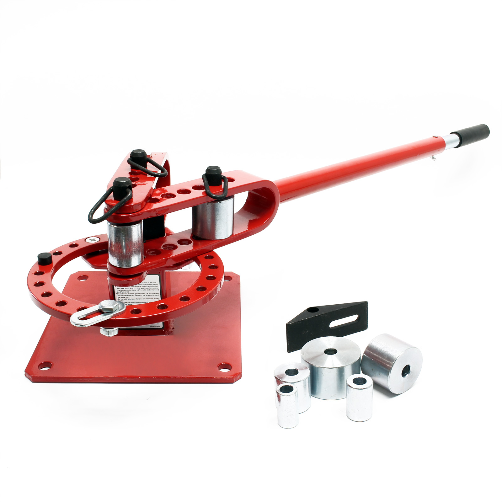 Wiltec Cintreuse manuelle de tubes Presse à cintrer pour acier plat ...