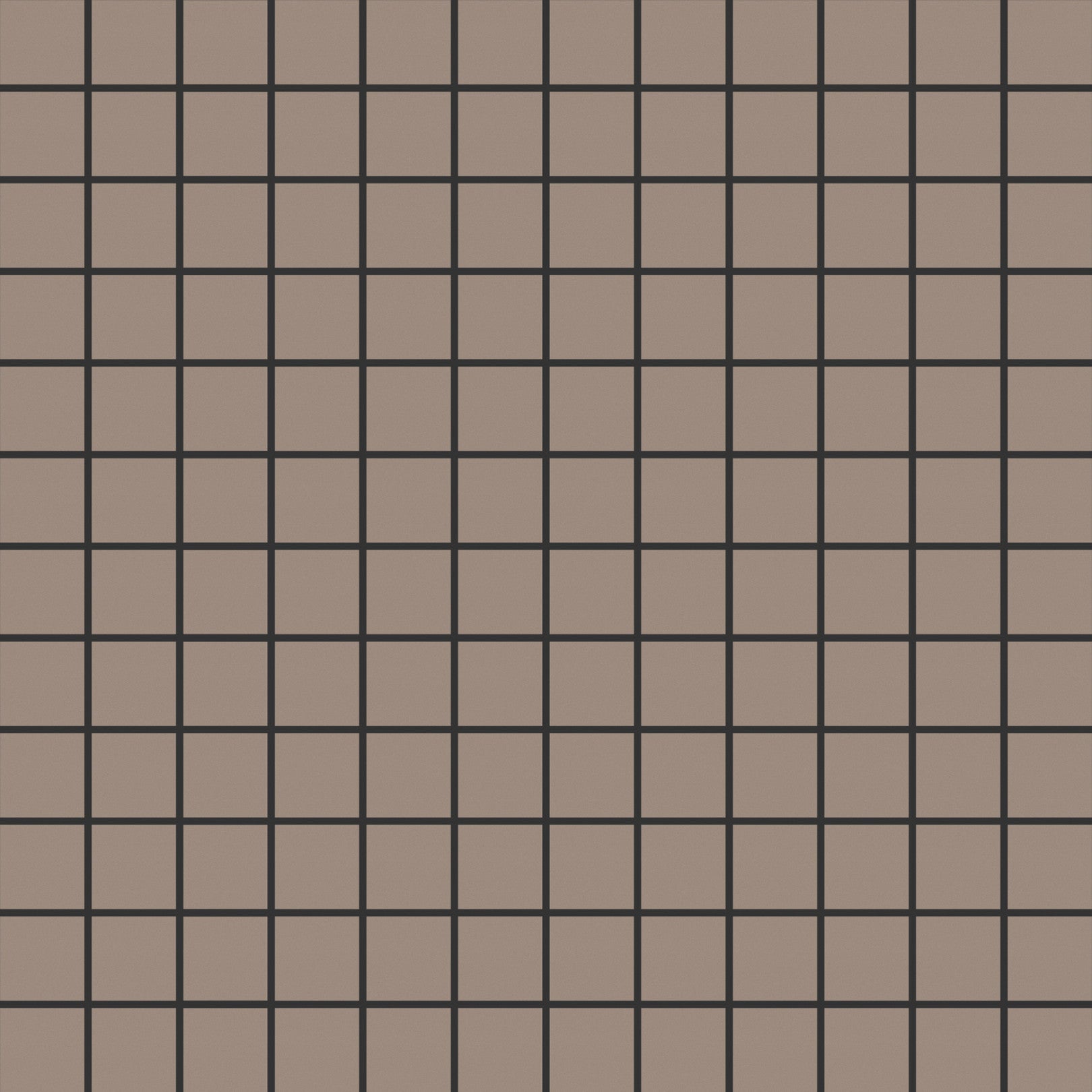 Mosaïque de grès cérame QUADROCOLOR UNI - Coral brown - boîte de 2 m2 ...