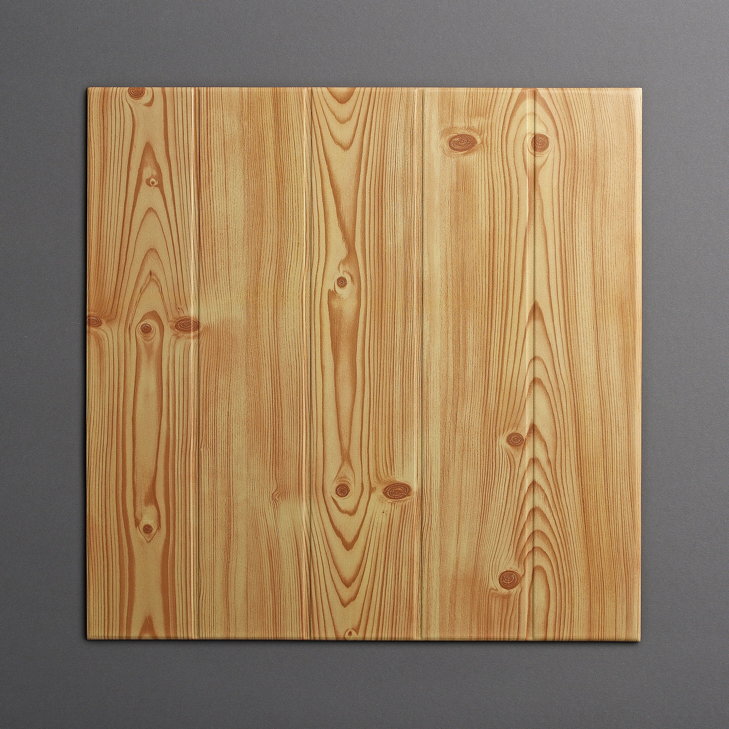 DECOSA Dalle de plafond ATHEN - polystyrène - effet bois-couleur pin ...