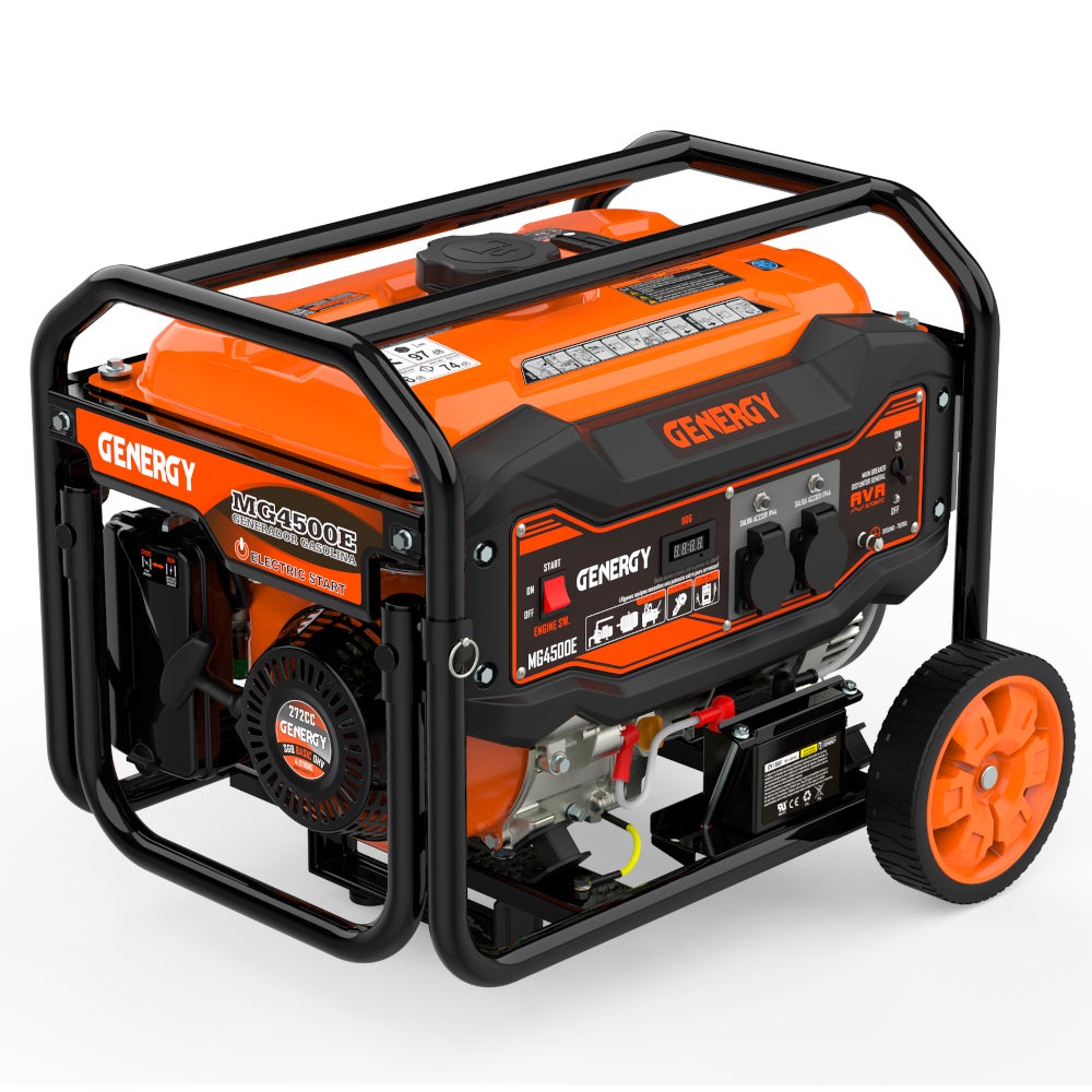 Groupe électrogéne GENERGY MG4500E 4500W démarrage électrique, Grande ...