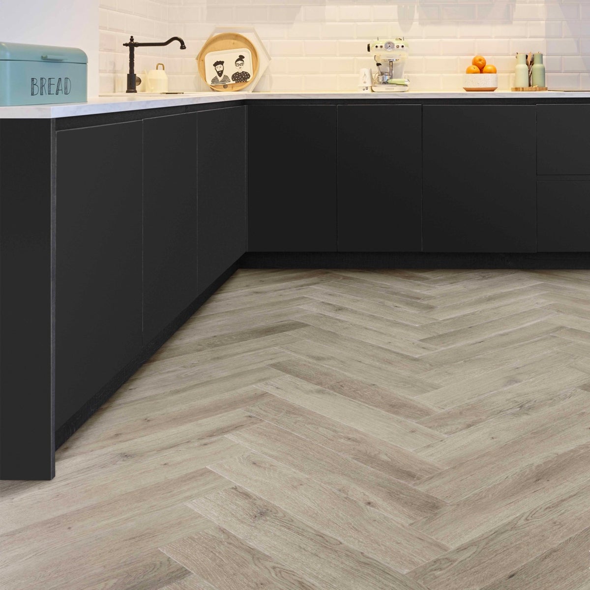 Lames PVC 6.5mm à clipser Bâtons rompus limoncello 12*60 cm - Réflex ...