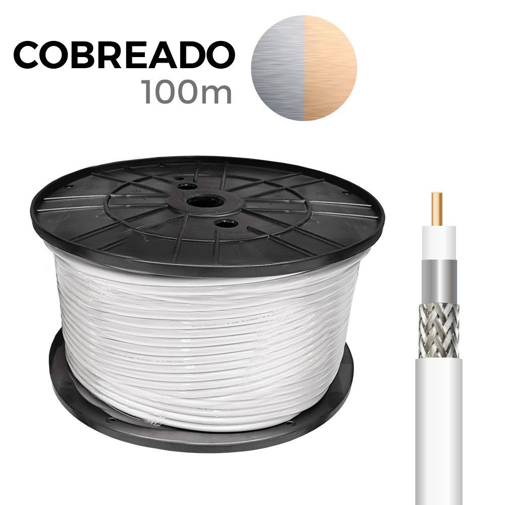 Cable coaxial apantallado cobreado edm euro/mts | Leroy Merlin
