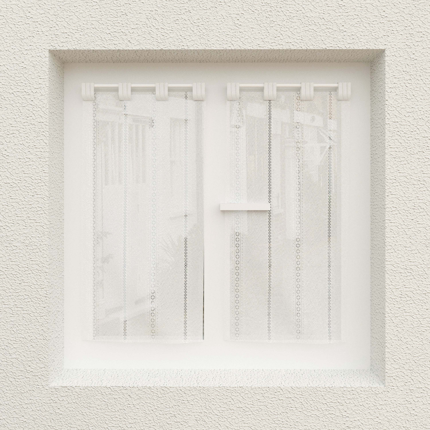 Paire de brise bise 45x90 cm CHARLOTTE, par Soleil d'Ocre | Leroy Merlin