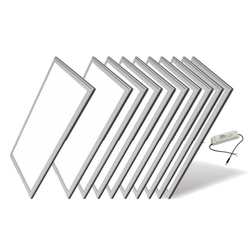 Panel LED 60x30 Slim 30W - Pack de 10 / Blanco cálido 2300K - 3500K ...