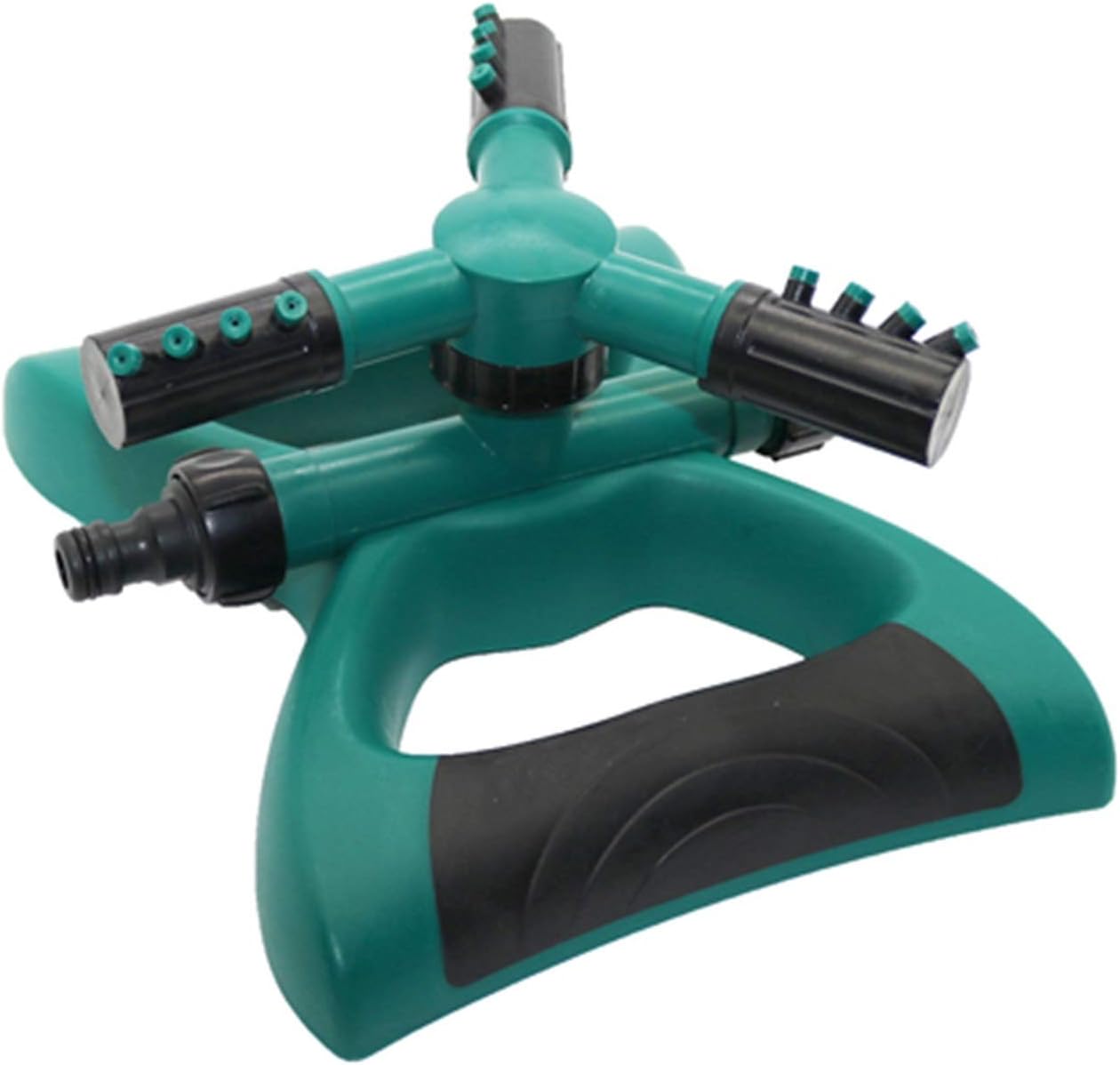 Aspersor automático con 3 brazos giratorios - Boquilla ajustable para ...