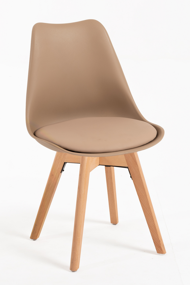 Pack 4 Sillas Synk Basic - Trigo | Leroy Merlin