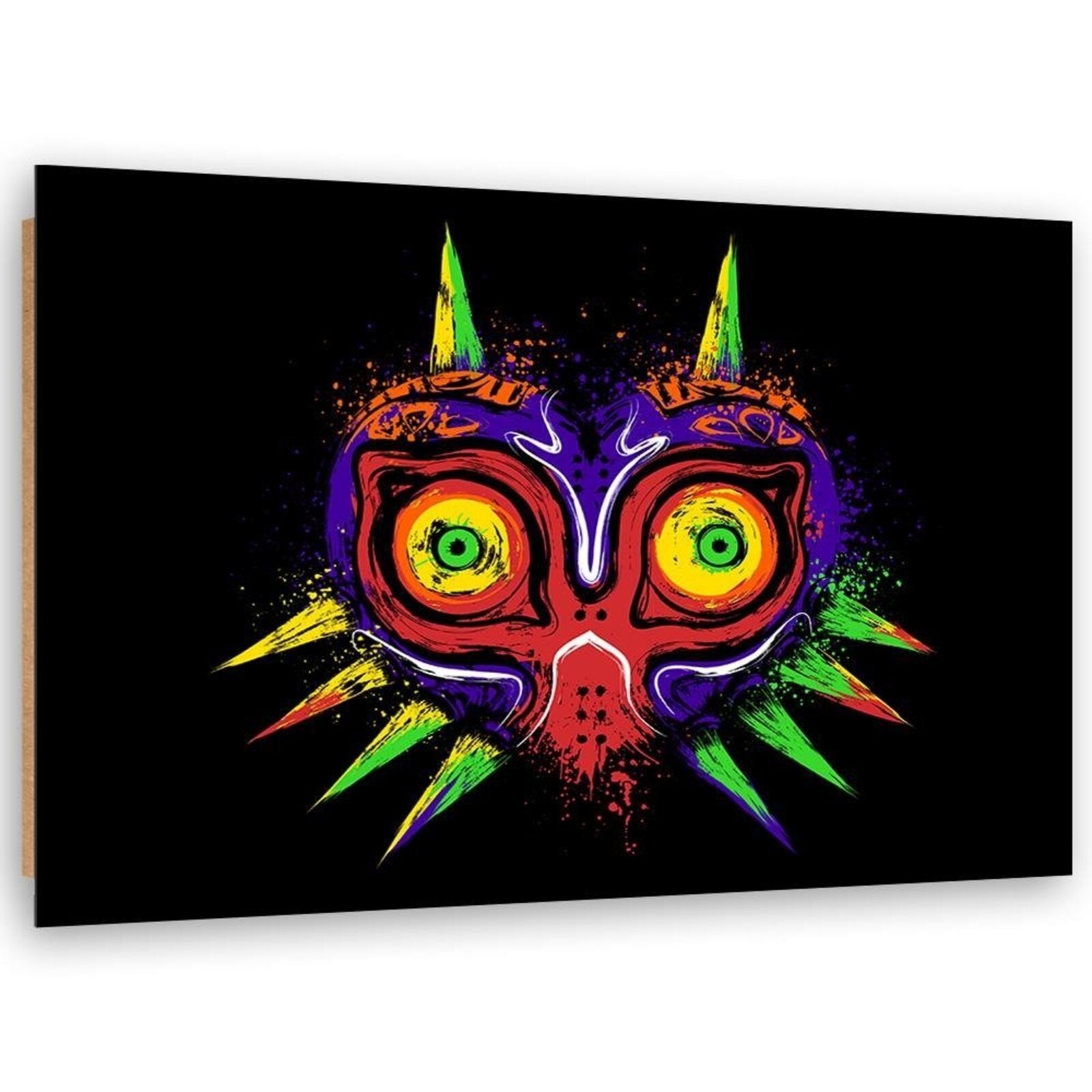 Tableau bois exotique diable - 70 x 50 cm | Leroy Merlin