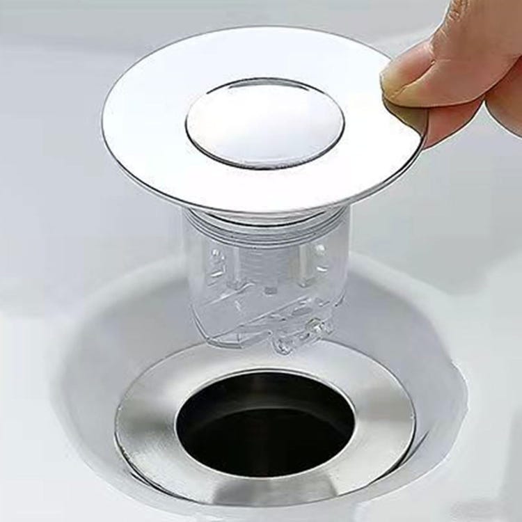 Filtro de desagüe para fregadero - Desodorizante - Tipo pulsador ...