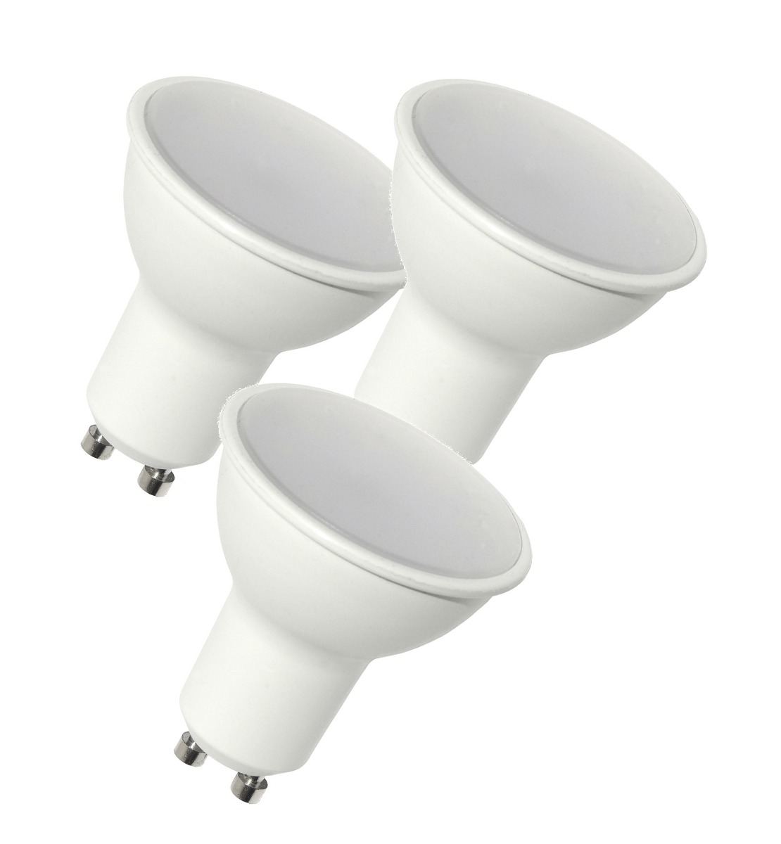 Lot de 3 Ampoules LED GU10 9W, 730lm, blanc neutre 4000K | Leroy Merlin