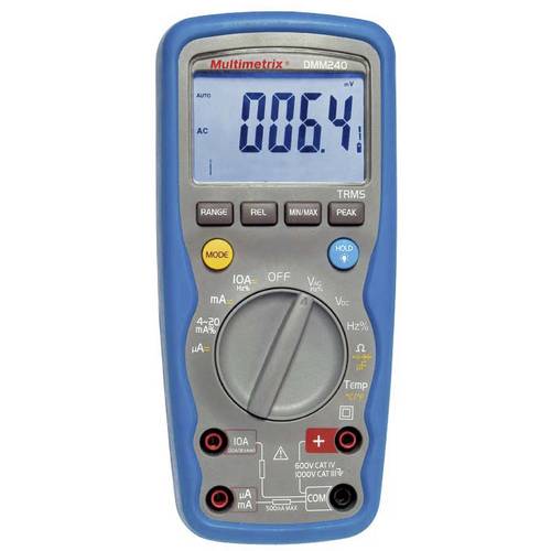 Multimetrix DMM 240 Multimètre numérique étanche (IP67) CAT III 1000 V ...