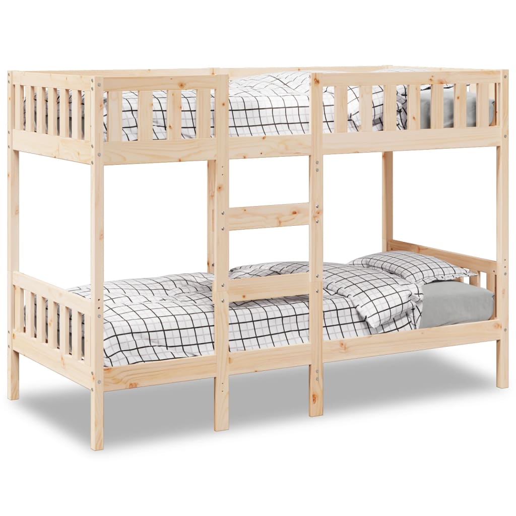 Lit superposé 90x190 cm Bois de pin massif | Leroy Merlin