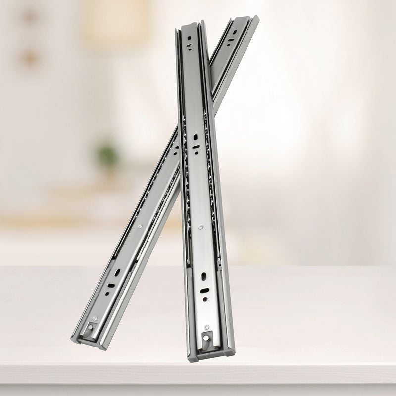 Glissières de tiroirs 45mm Glissières télescopiques à extension totale ...