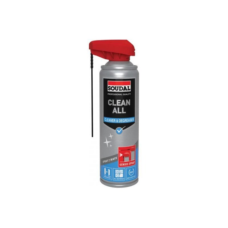 Clean All Genius Spray - Nettoyant - Soudal - 300 ml | Bricoman