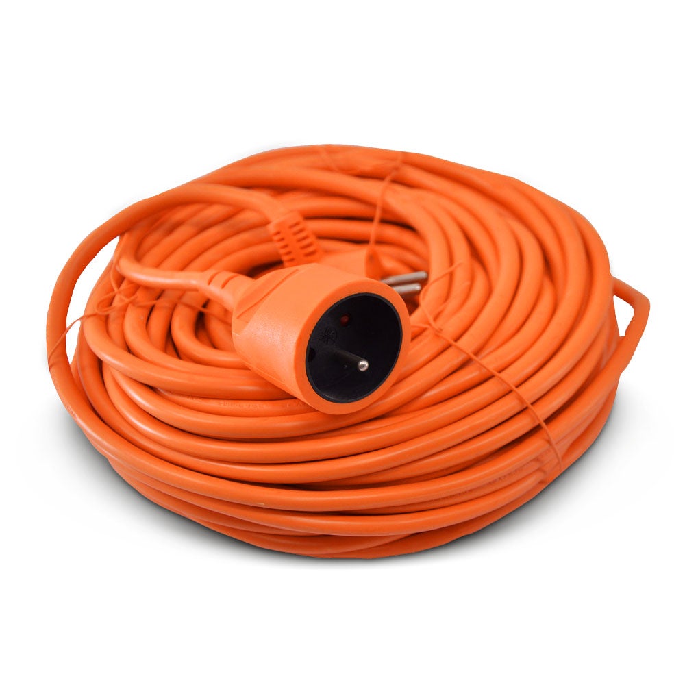 Allonge électrique 25M-3G*1.5MM2-orange | Leroy Merlin