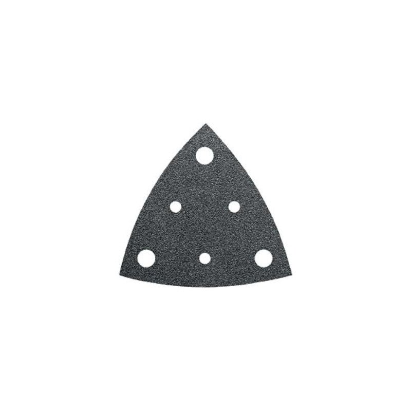 Feuilles abrasives velcro percé 80mm K40 VE5 Fein | Bricoman