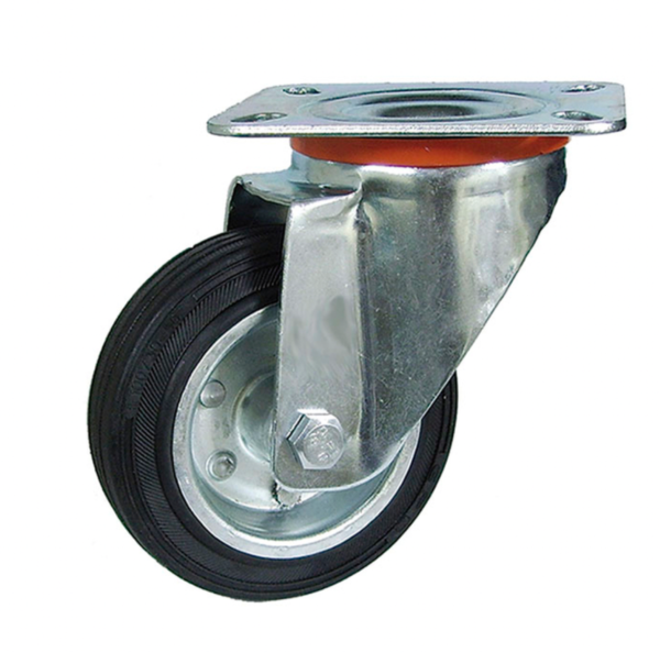 Rueda semi-industrial AFO serie 201 GN-100 mm | Leroy Merlin