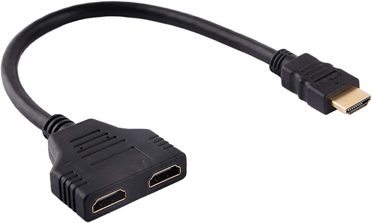 Rozdzielacz kabla HDMI HDMI męski na podwójny HDMI żeński na porty ...