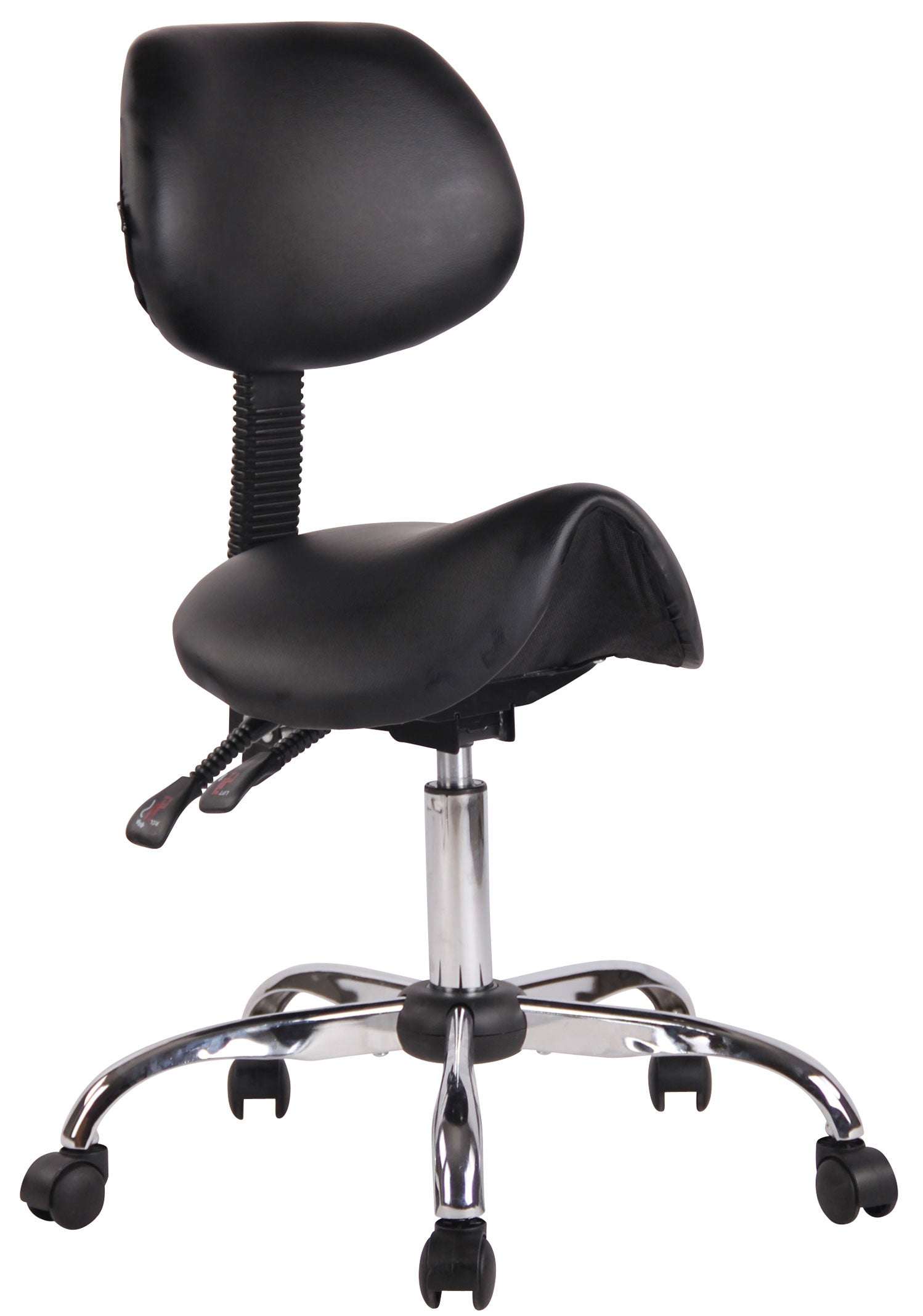 Tabouret de travail avec assise en forme de selle cheval ajustable et ...
