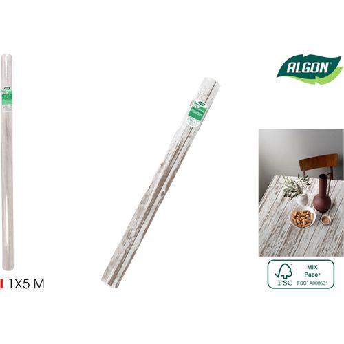 ROLLO MANTEL WOOD CON MANDRIL 1X5M | ALGON | Leroy Merlin
