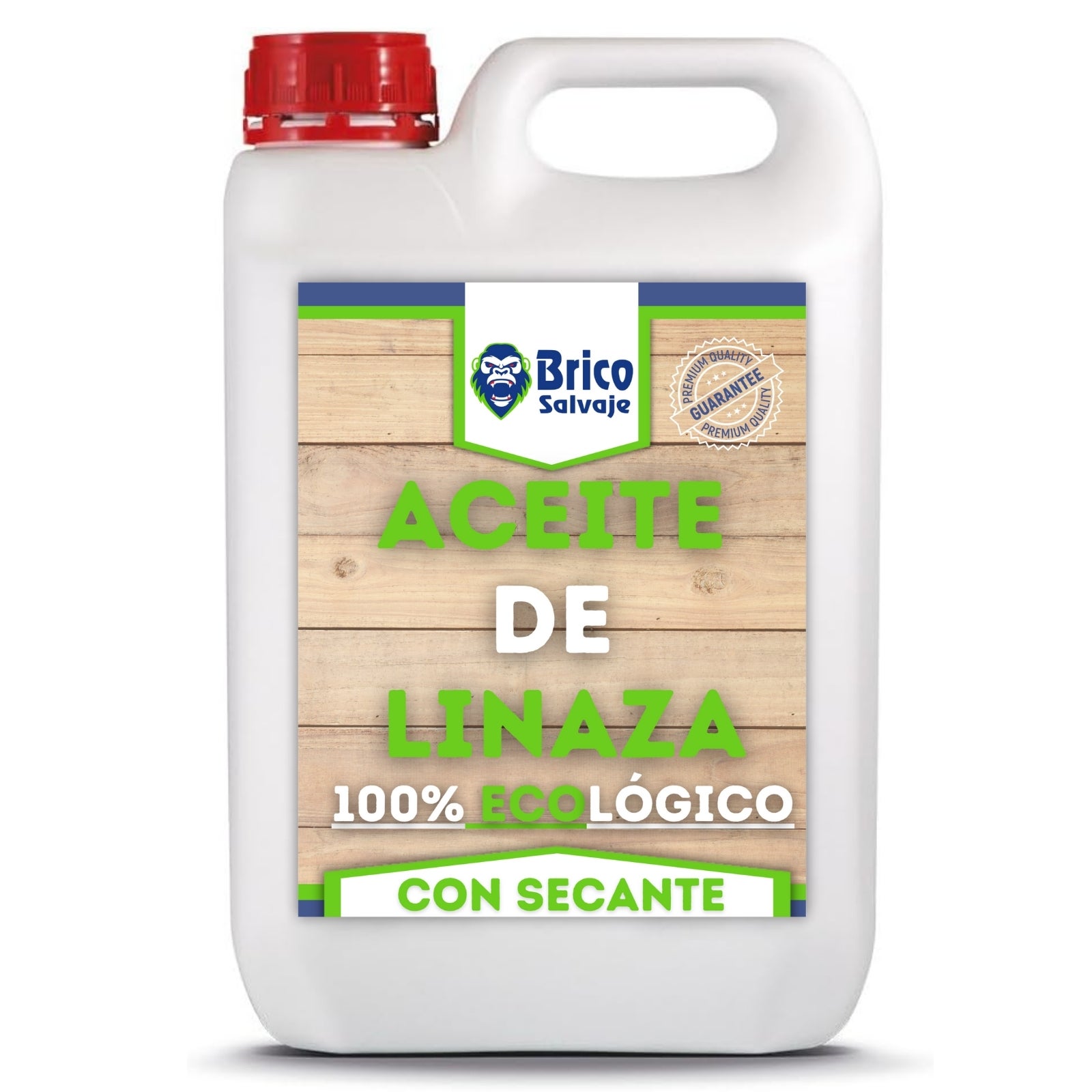 Aceite de Linaza con Secante para Madera 5L Bricosalvaje | Leroy Merlin
