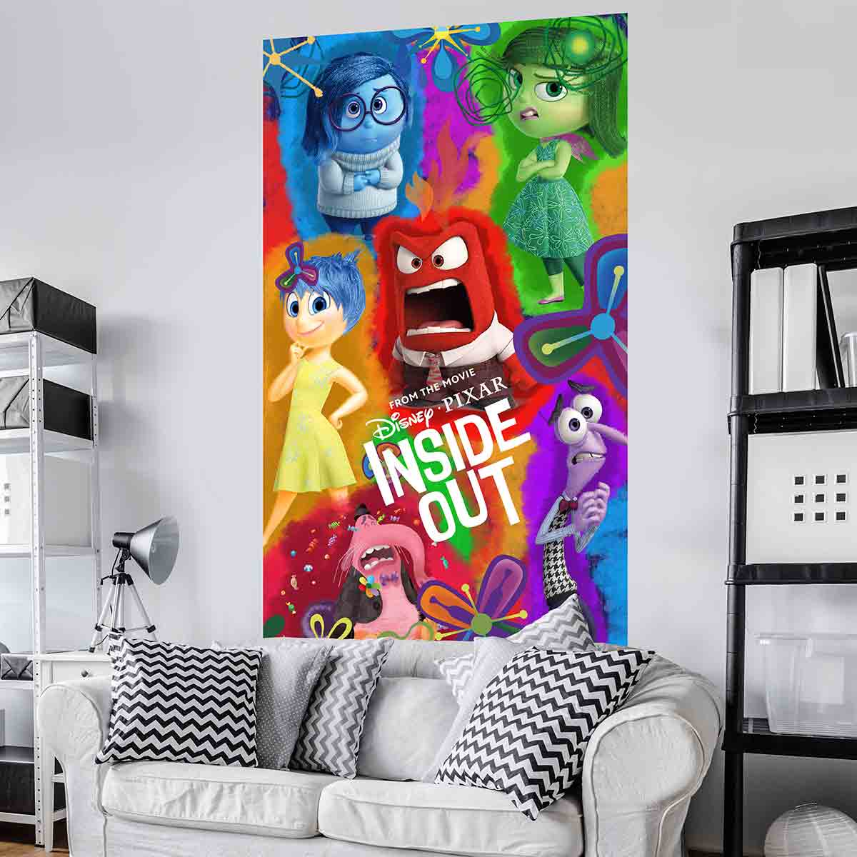 Poster géant intissé Vice Versa Disney Pixar | Leroy Merlin