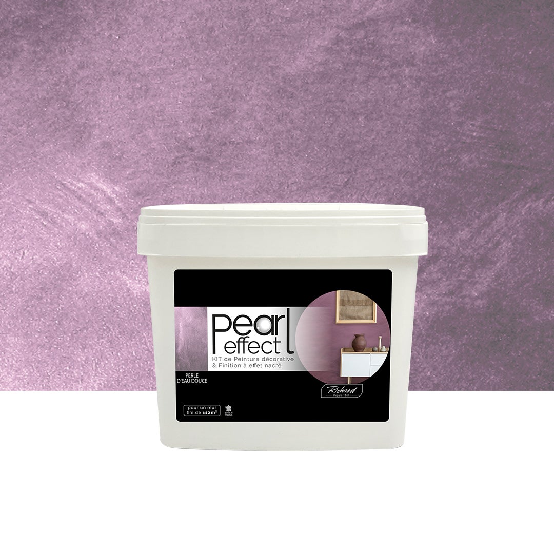 Peinture PERLE EAU DOUCE Pearl Effect Richard effet nacré Kit 2L +1L ...
