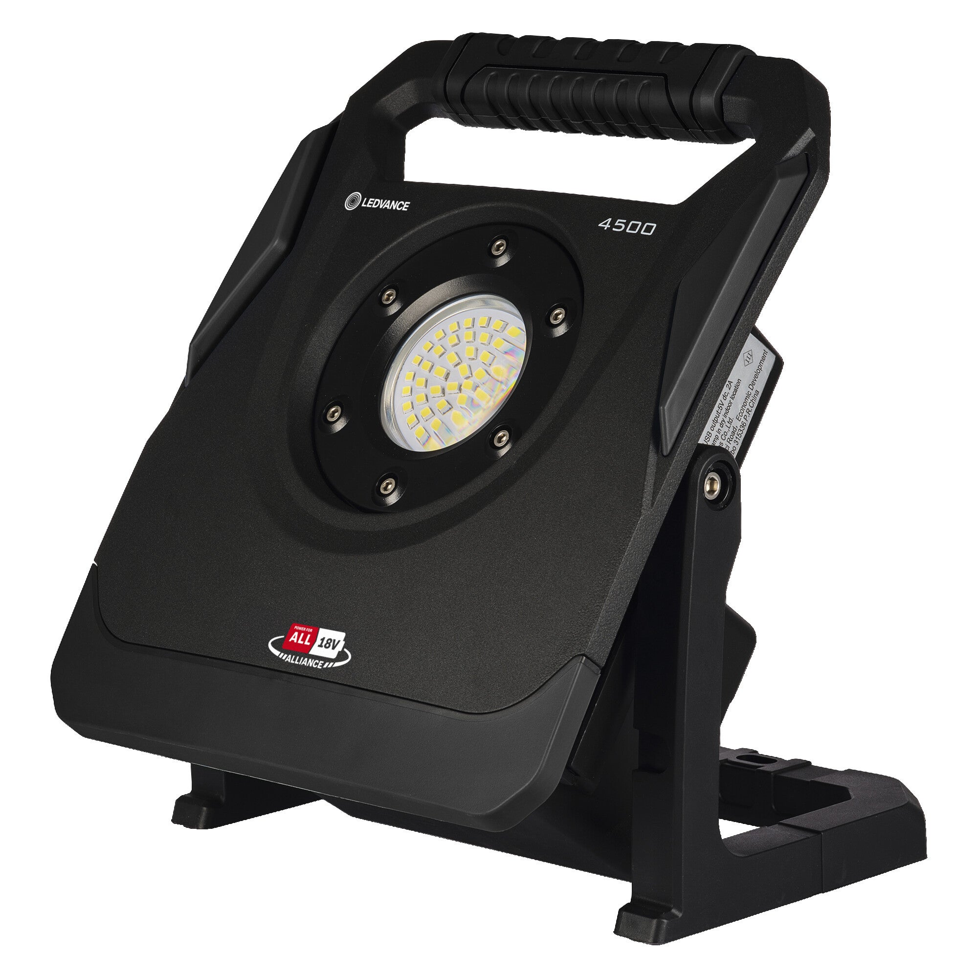 LEDVANCE work light with swivelling head, battery-operated, Power for ...