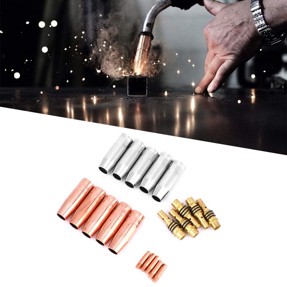 Lot de 20 consommables pour torche de soudage MIG 15AK, porte-embout de ...