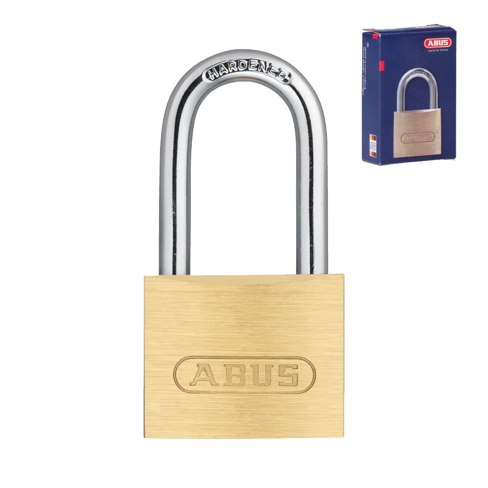 CANDADO 40MM ARCO LARGO LL.IGUAL LAT LAT ABUS MARCA ABUS | Leroy Merlin