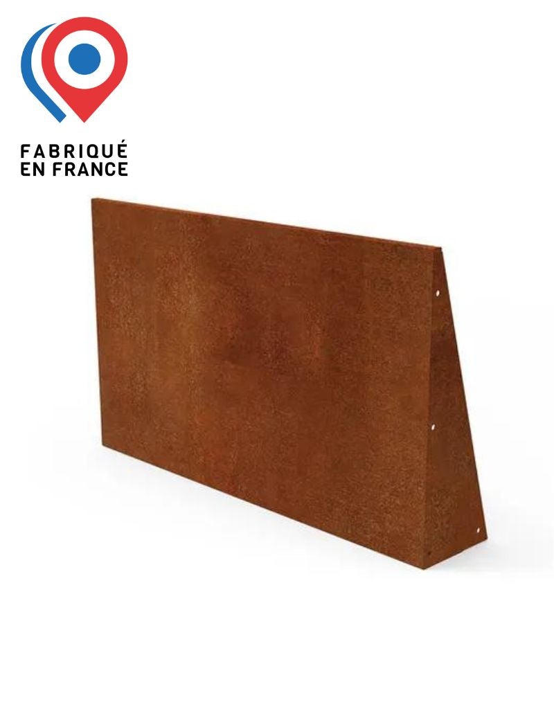 Mur de soutènement en Métal Acier Corten Premium L.100 x H.60 cm ...
