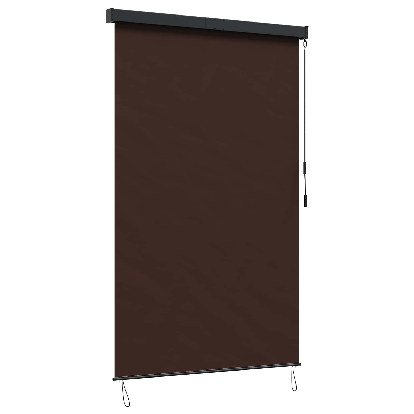 Tenda a rullo marrone 100 x 250 cm in tessuto e alluminio | Leroy Merlin