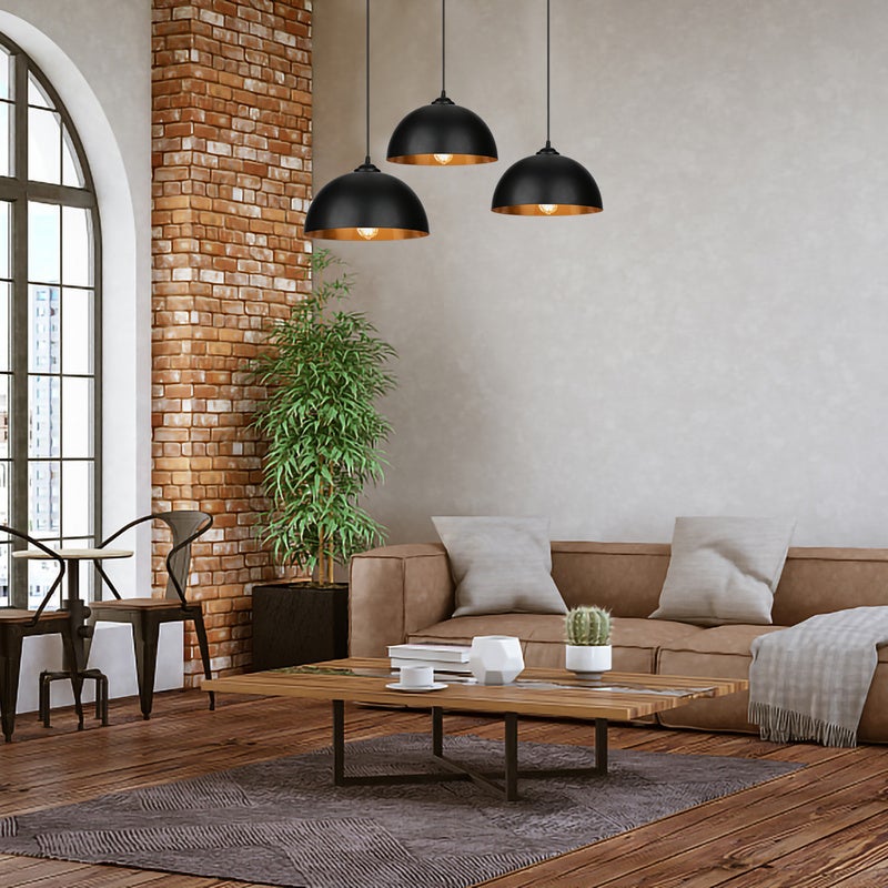 2x Luz Colgante LED Lámpara Colgante de Techo Iluminación Lámpara ...