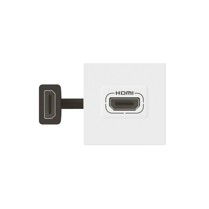 Prise hdmi - préconnectorisée - 2 modules - legrand 078979l | Leroy Merlin