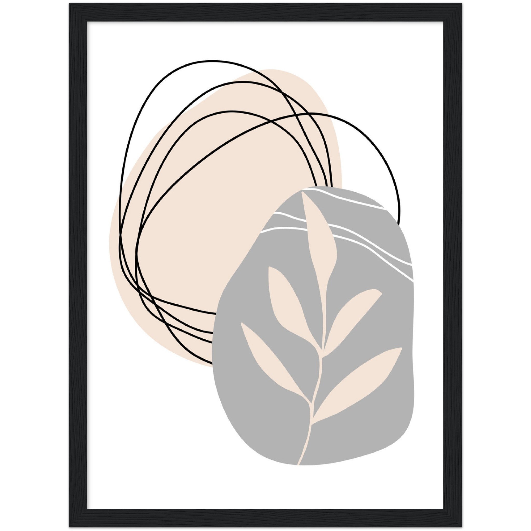 Lámina decorativa para enmarcar LINEAR III 30x40 cm | Leroy Merlin