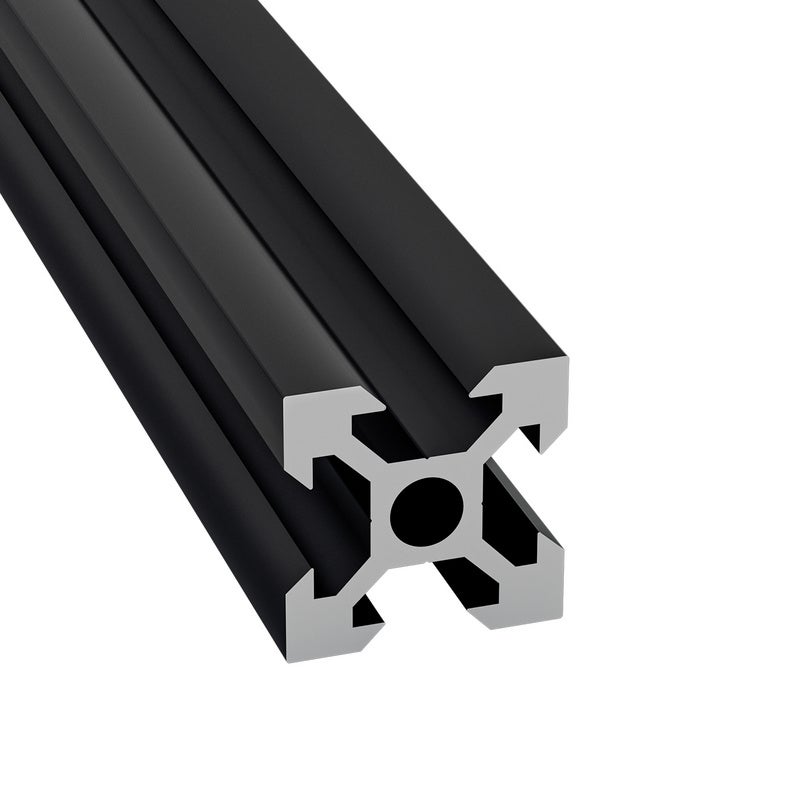 Perfil de Aluminio 1000mm Tipo V Estándar Europeo Riel de Aluminio ...